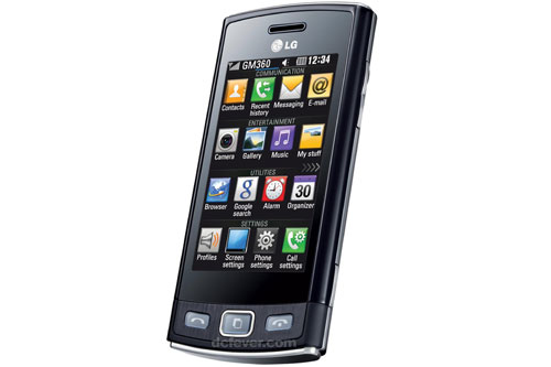 簡易「推郵」：500 萬像鏡頭 LG Viewty Snap 平價上市 - DCFever.com