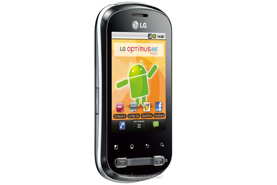 LG Optimus Me P350 主打平價入門 - DCFever.com