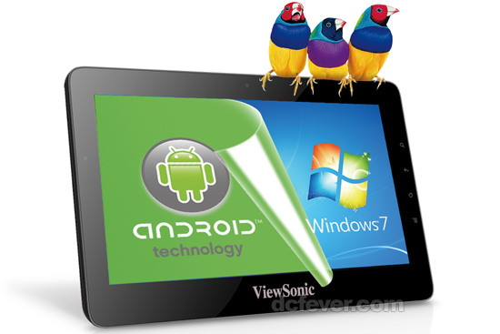 自由切換 Win 7 與 Android 雙系統：ViewSonic ViewPad 10 Pro 開售 - DCFever.com