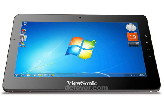 自由切換 Win 7 與 Android 雙系統：ViewSonic ViewPad 10 Pro 開售 - DCFever.com