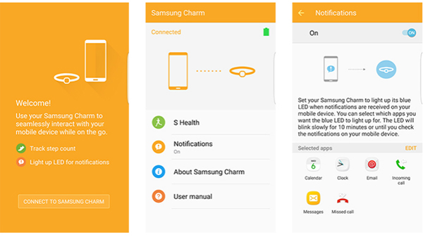 Samsung Charm 智能飾物變化多！設計概念定價同吸引 - DCFever.com