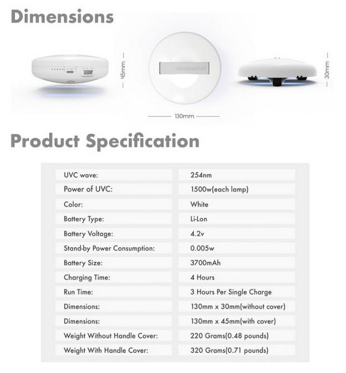 Cleansebot 清潔機器人，全自動消毒殺菌除塵蟎 - DCFever.com
