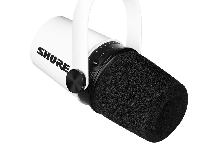黑白配色更搶眼 Shure 限量版 MV7 White Noir - DCFever.com
