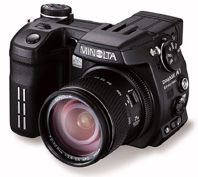 【評測】Minolta DiMAGE A1 附設防震 CCD - DCFever.com